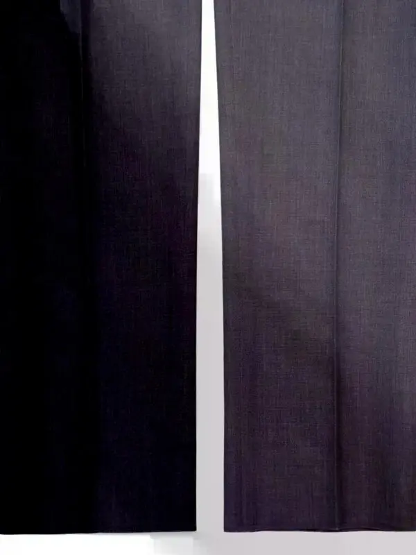 Givenchy Logo Detail Pleated Wool Trousers
