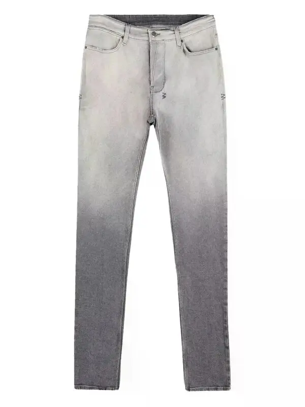 Ksubi Straight-leg Denim Jeans - Grey