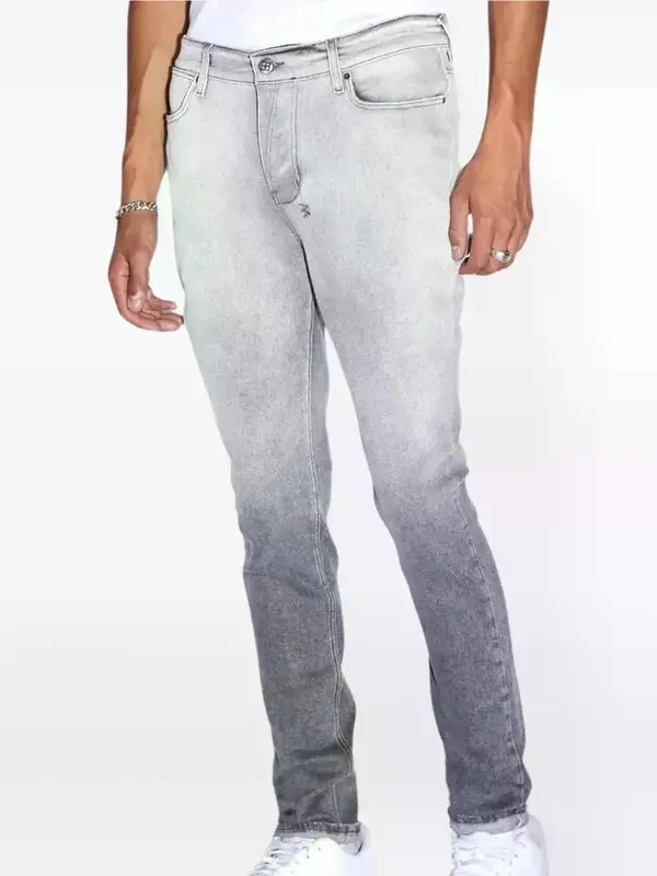 Ksubi Straight-leg Denim Jeans - Grey