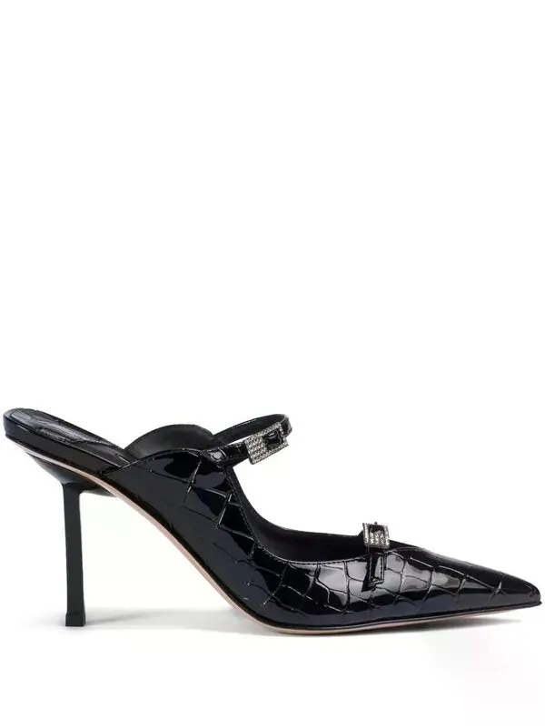 LE SILLA Morgana Mules - Black