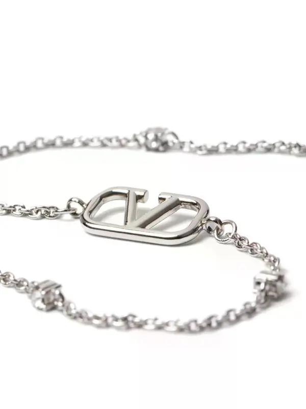 Valentino Garavani Vlogo Signature Necklace - Silver
