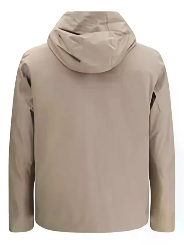 Woolrich Hooded Zip-front Jacket - Neutrals