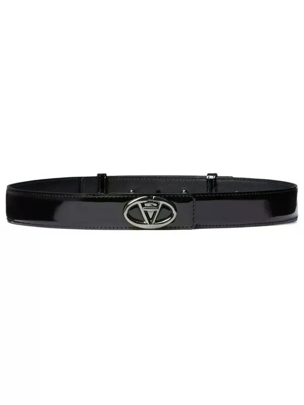 Valentino Garavani Vlogo Belt - Black