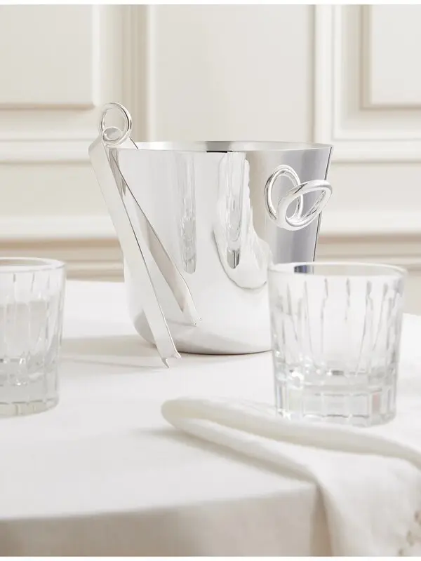 Christofle Vertigo -plated Ice Bucket