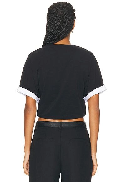 Simkhai Sutton Poplin Combo Top