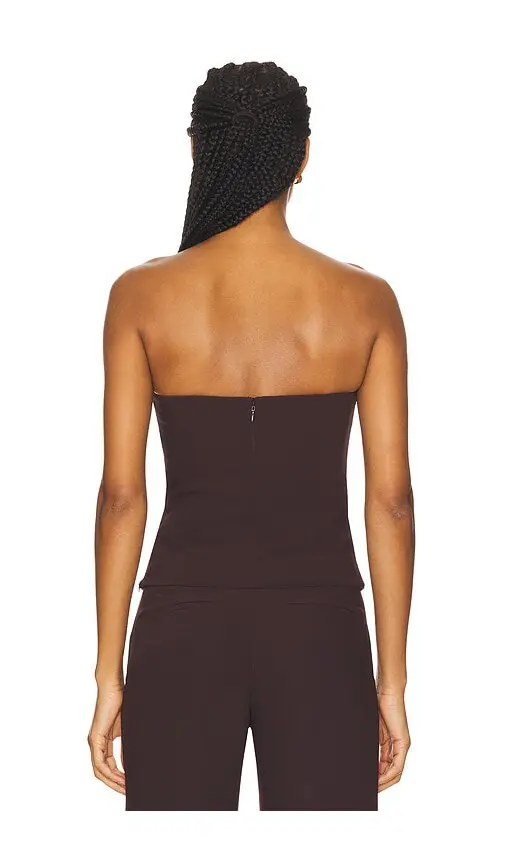 Amanda Uprichard X Revolve Soho Top - Brown
