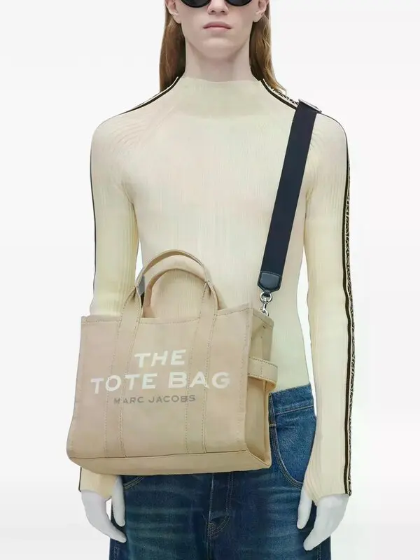 Marc Jacobs Logo Printed Tote Bag