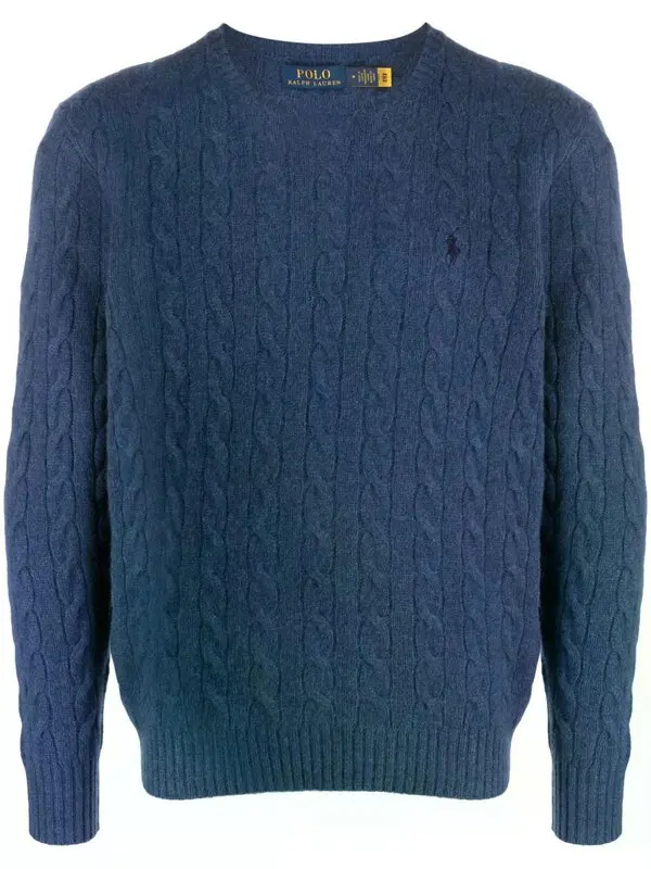 Polo Ralph Lauren Cable Knit Sweater - Blue