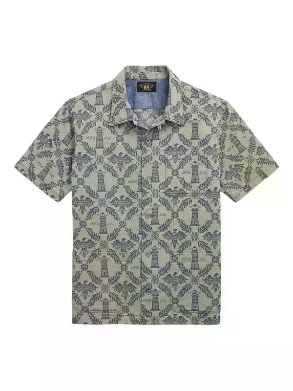 Ralph Lauren Jacquard Short-sleeve Shirt