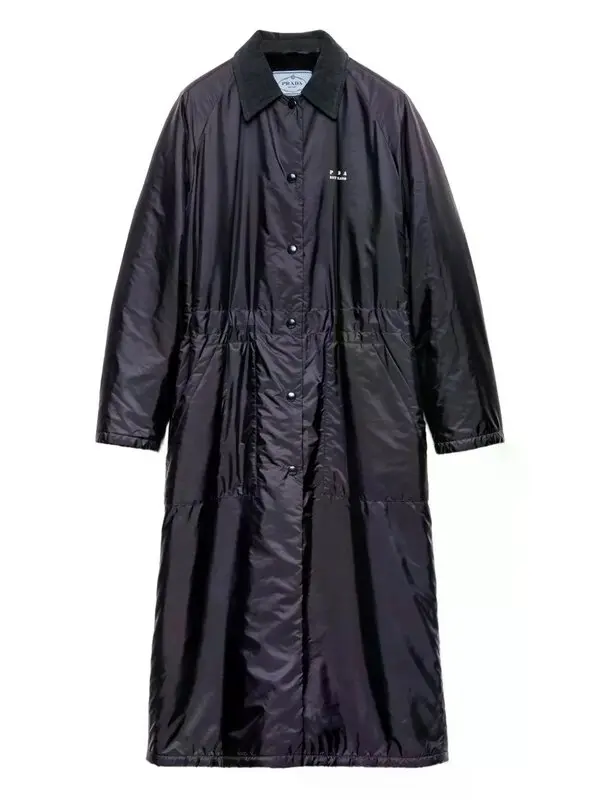 Prada Raglan-sleeve Patch-pocket Coat