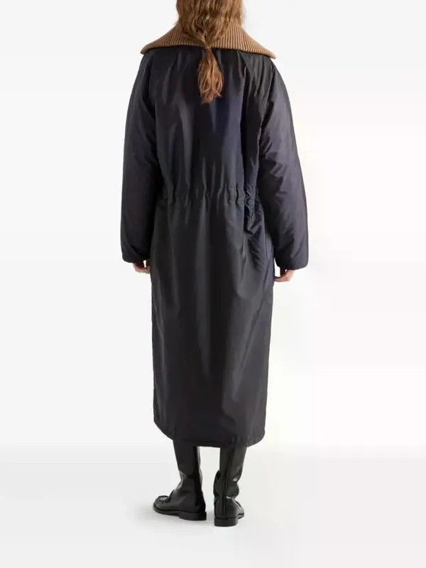 Prada Raglan-sleeve Patch-pocket Coat
