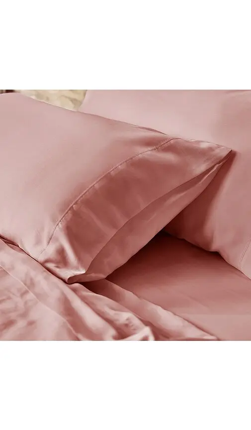 ETTITUDE Cleanbamboo Sateen+ Pillowcase Set In . Also - Pink