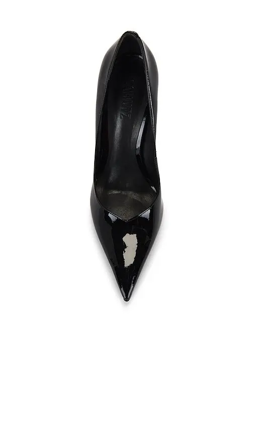Schutz Lexi Pointed Toe Stiletto Pumps - Black