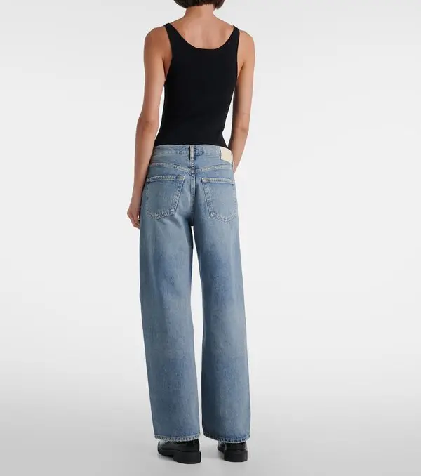 Citizens Of Humanity Lindz Low-rise Straight Leg Jeans - Blue