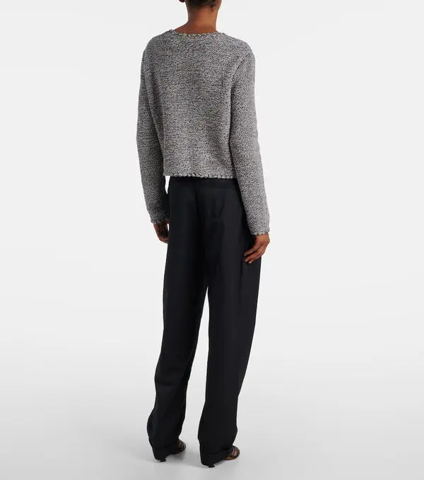 Proenza Schouler White Label Nidia Macrame Cotton Jacket