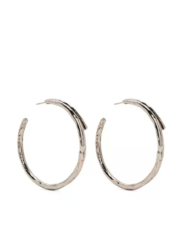 GOOSSENS Lutèce Hoop Earrings - Silver