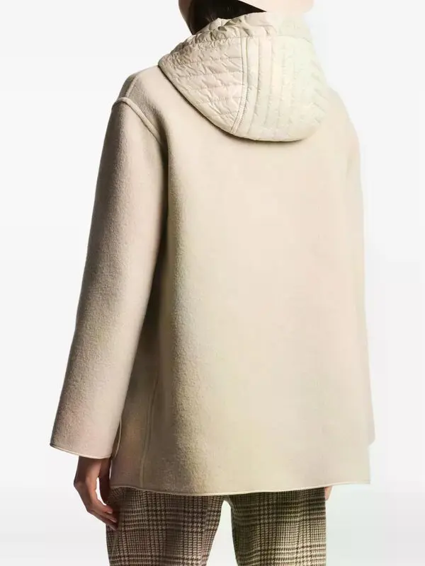 FAY Hooded Toggle-detail Jacket