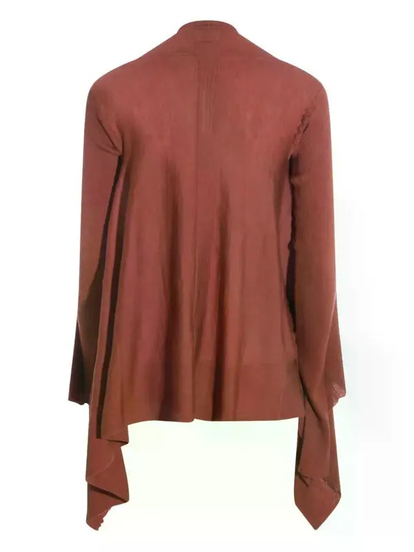 Rick Owens Ribbed Asymmetric Cardigan