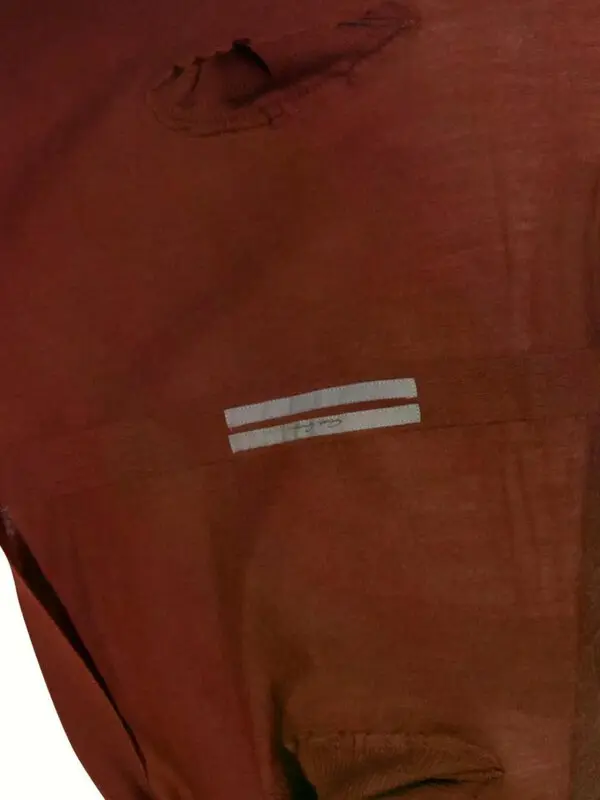 Rick Owens Ribbed Asymmetric Cardigan