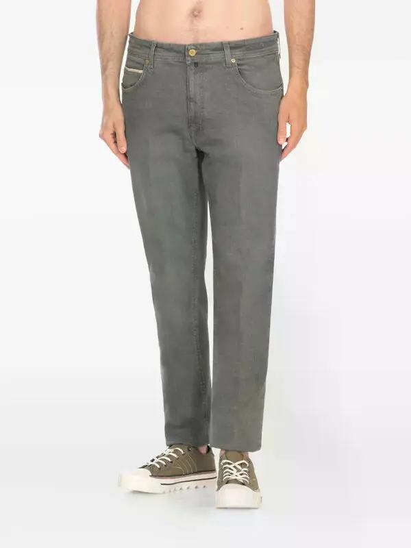 BRIGLIA 1949 Five-pocket Zip-fly Trousers