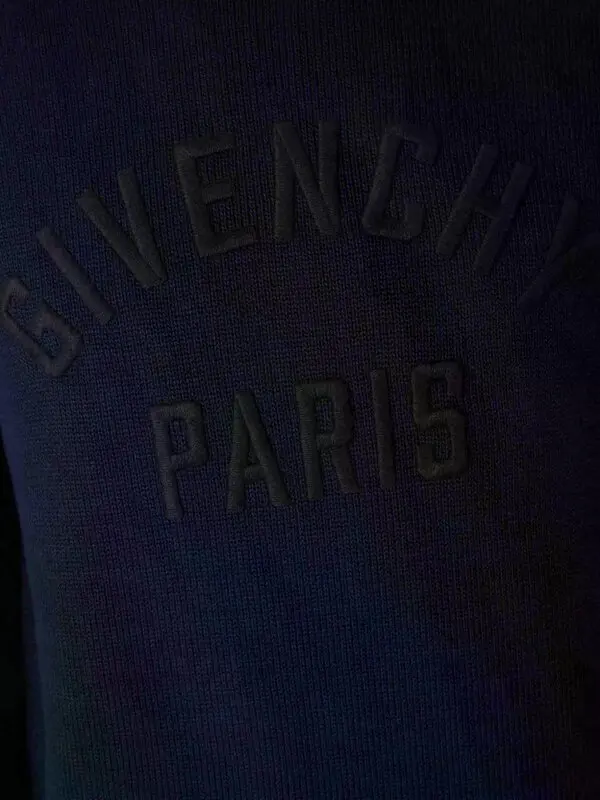 Givenchy Embroidered Logo Turtleneck Sweater