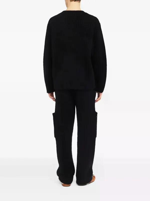 Alanui Ribbed Crew-neck Sweater