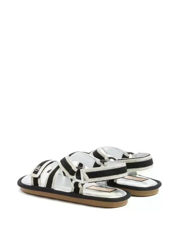 Valentino Garavani Two-tone V-logo Sandals