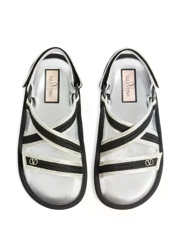 Valentino Garavani Two-tone V-logo Sandals