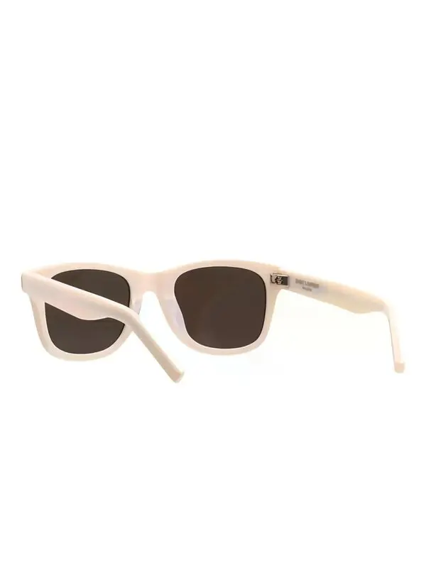 Saint Laurent Sl 51 Square Sunglasses - Neutrals