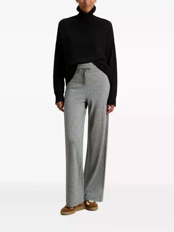 Woolrich Drawstring Knitted Straight Trousers