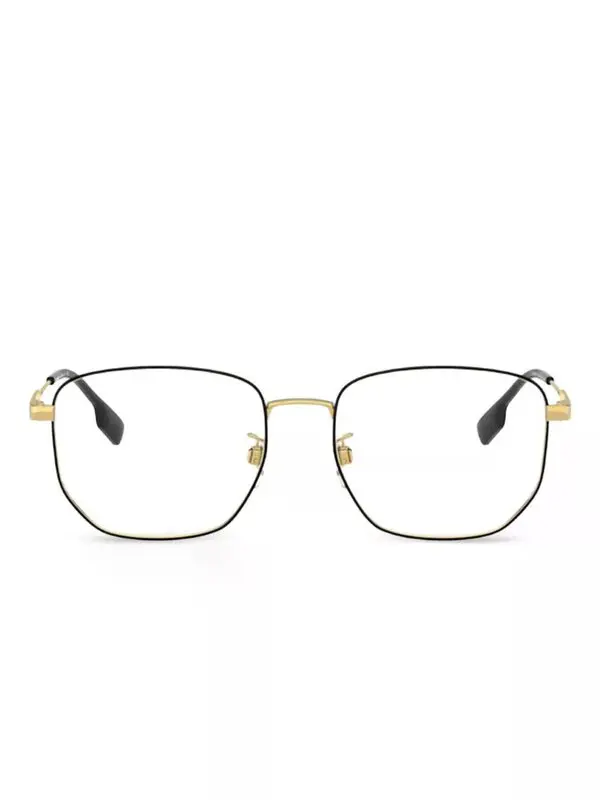 Burberry Square Frame Eyeglasses - Black