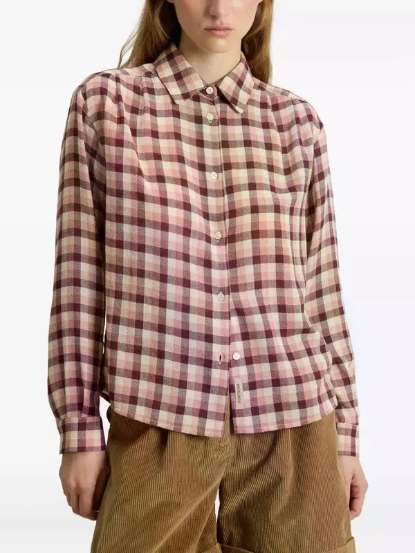 Woolrich Checked Shirt With Button Fastening