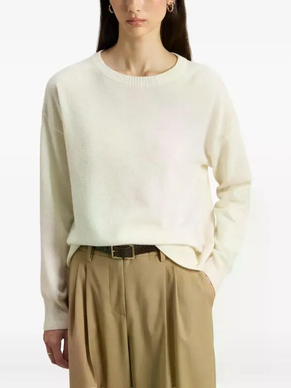 Woolrich Crew Neck Long Sleeve Sweater - Neutrals
