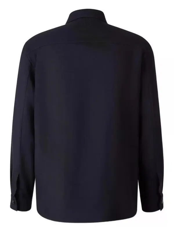 Canali Chest-pockets Shirt Jacket