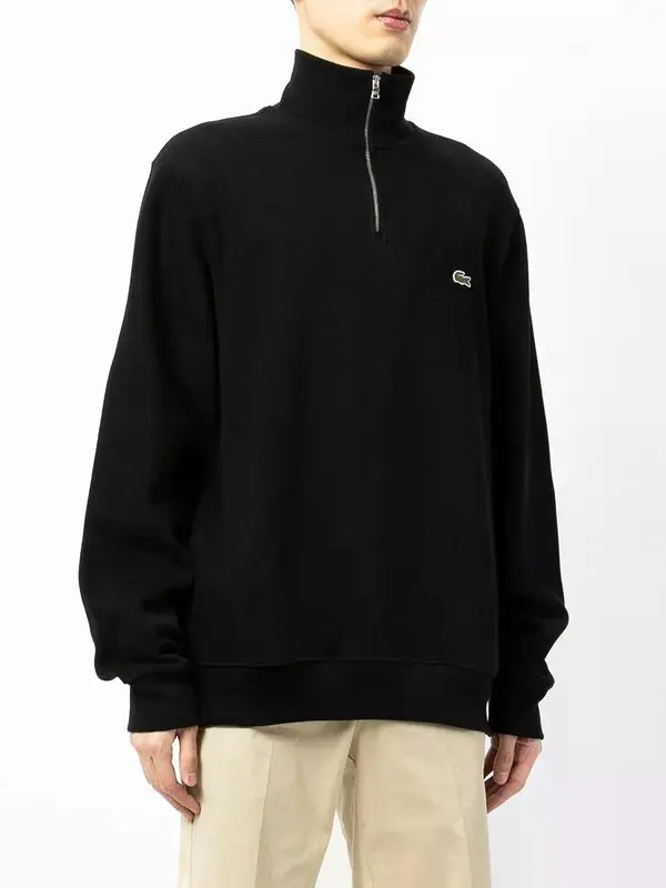 Lacoste Crocodile-embroidered Sweatshirt