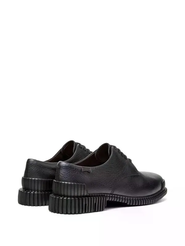 Camper Pix Leather Derby Shoes - Black