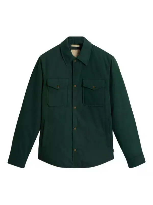 Woolrich Button-fastening Flap-pocket Jacket - Green