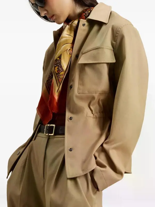 Woolrich Drawstring Pocket Overshirt