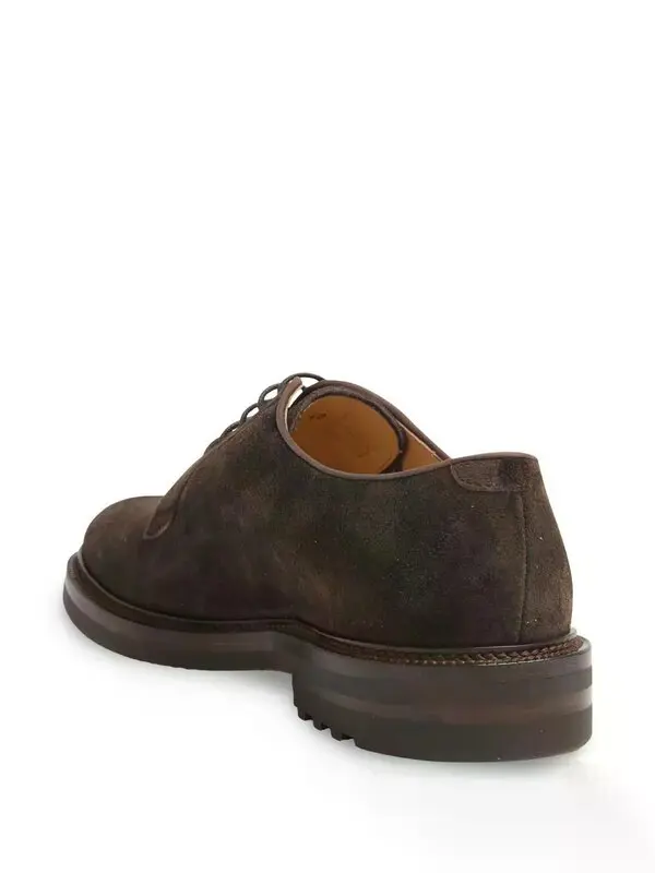 Brunello Cucinelli Suede Derby Shoes
