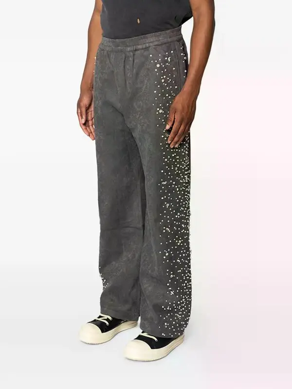 BIRTH OF ROYAL CHILD Pearl-embellished Track Pants