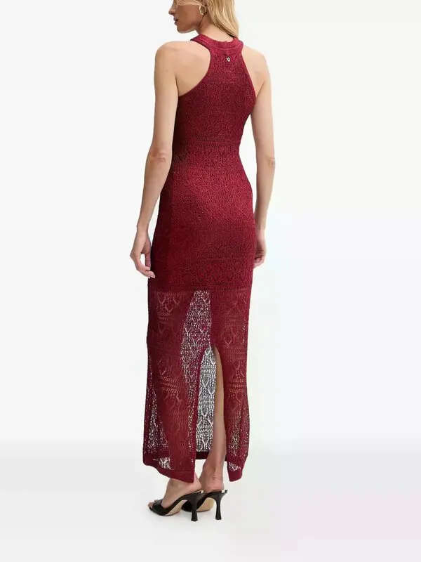 Guess Halterneck Knitted Maxi Dress