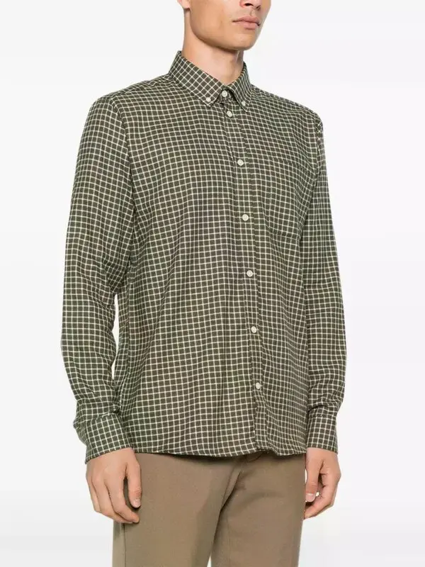 LES DEUX Check Flannel Shirt
