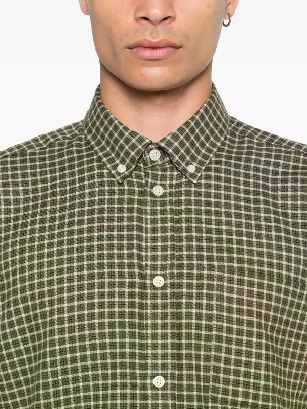 LES DEUX Check Flannel Shirt