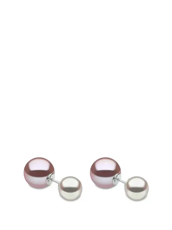 Yoko London 18k Gold South Sea Freshwater Pearl Earrings - White