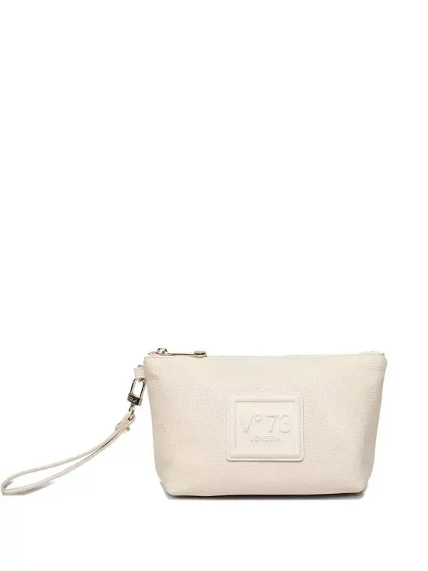 V°73 Embossed Logo Zip-top Pouch