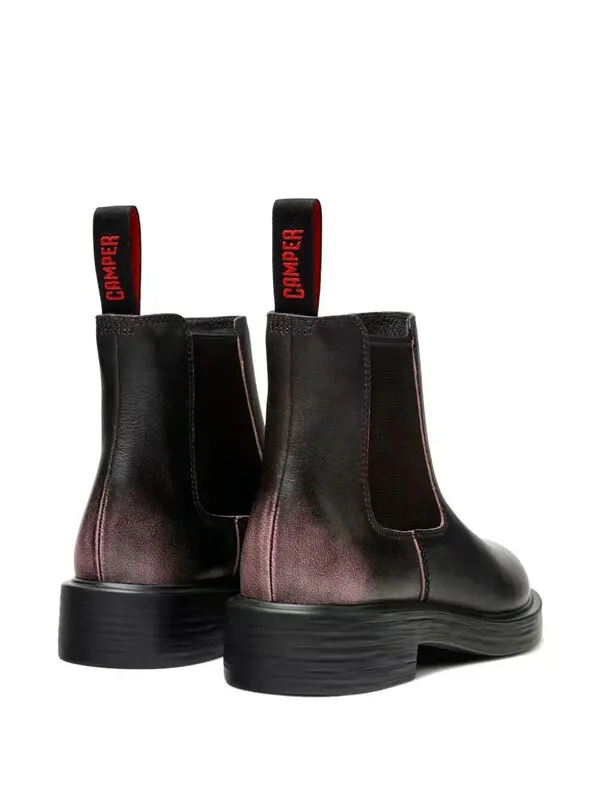Camper Dean Leather Chelsea Boots - Black