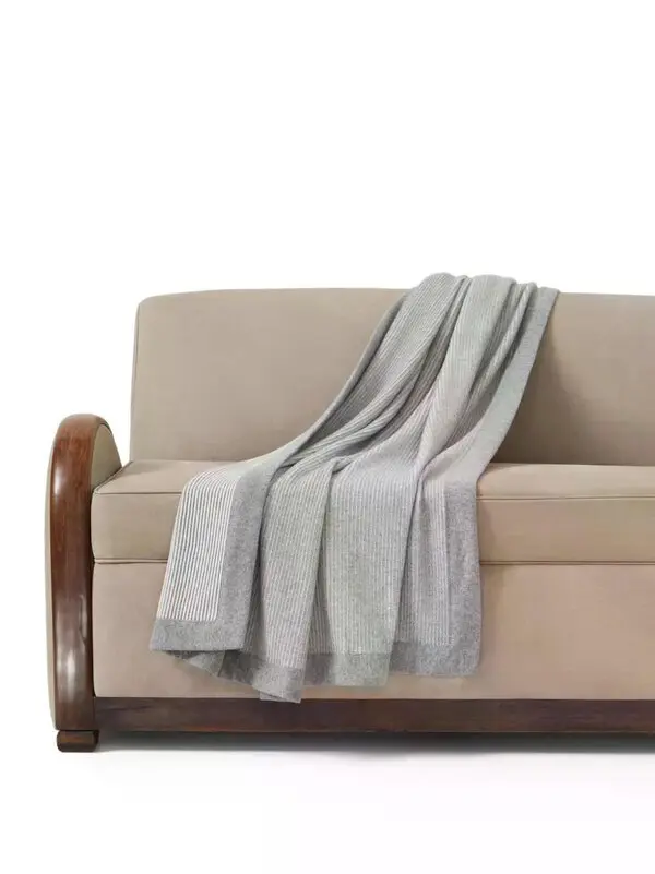 Brunello Cucinelli Ribbed Cashmere Throw