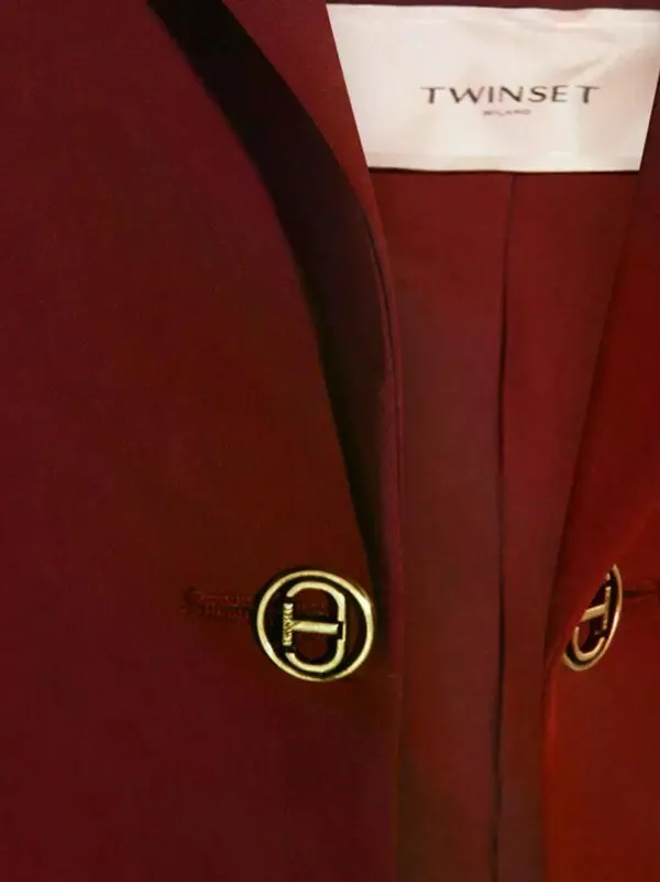 TWINSET Button-fastening Peak-lapels Blazer