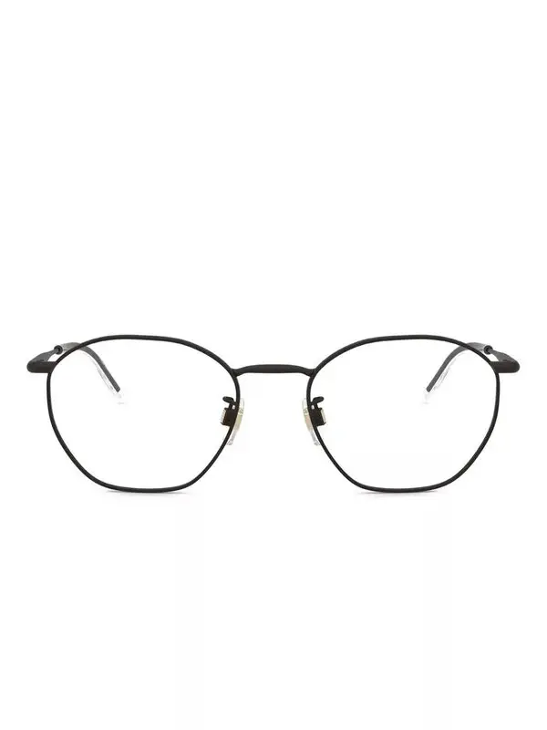 Giorgio Armani Geometric Frame Eyeglasses - Black