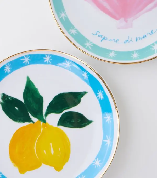 BITOSSI Con Amore Set Of 4 Porcelain Plates